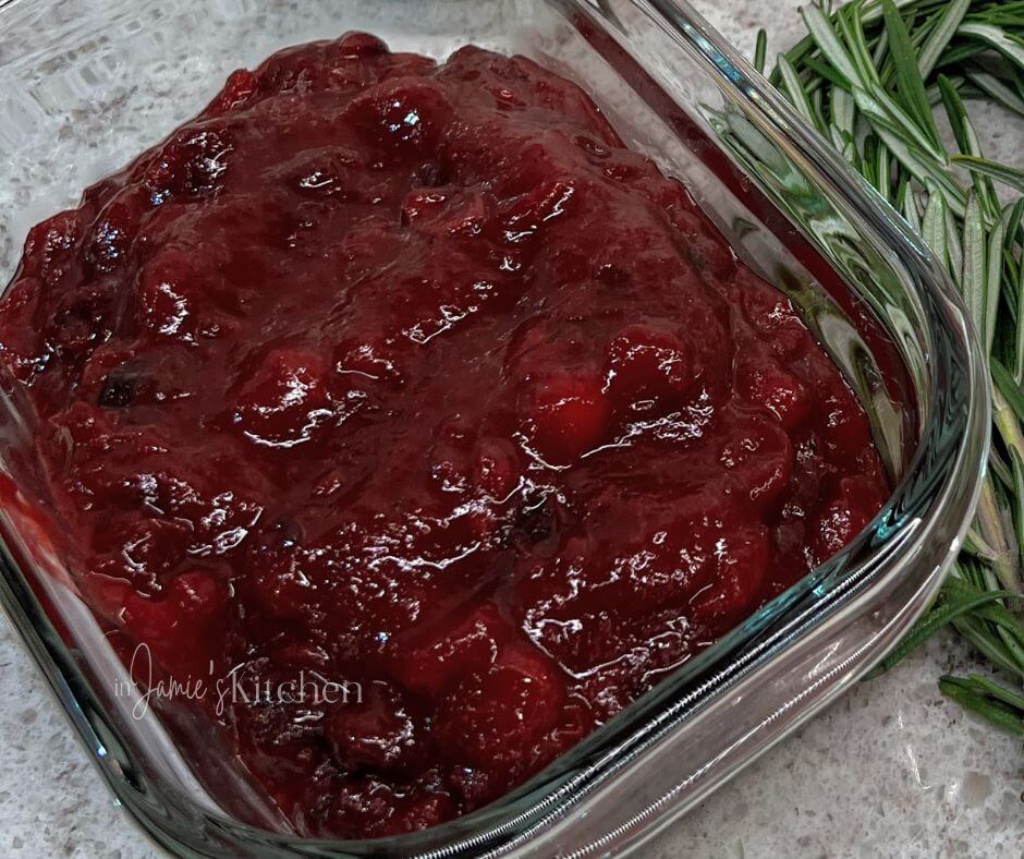 Easy Homemade Cranberry Sauce - In Jamie's Kitchen