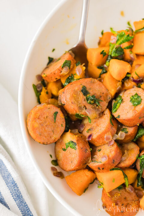 Sweet Potato Hash - In Jamie's Kitchen