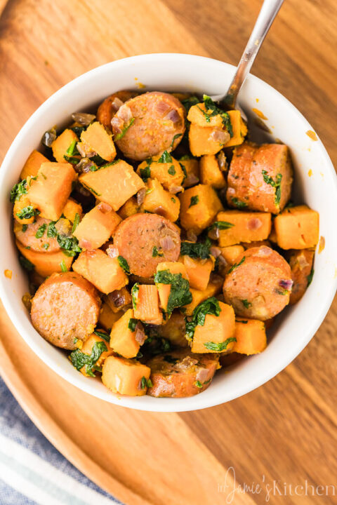 Sweet Potato Hash - In Jamie's Kitchen