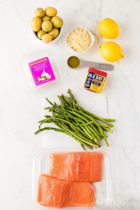 Sheet Pan Salmon Dinner - In Jamie's Kitchen