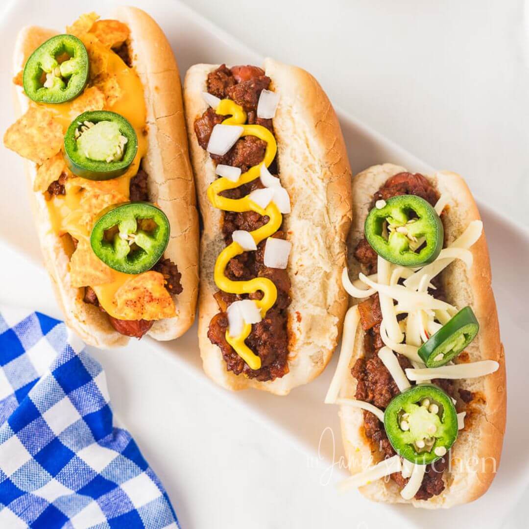 Hot Dog Chili - In Jamie's Kitchen