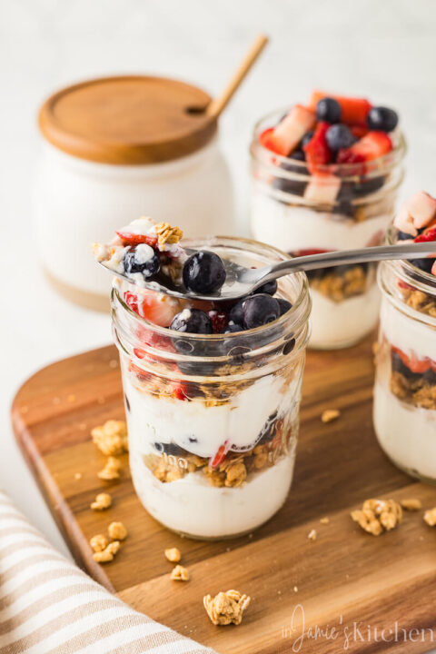 Yogurt Parfait - In Jamie's Kitchen