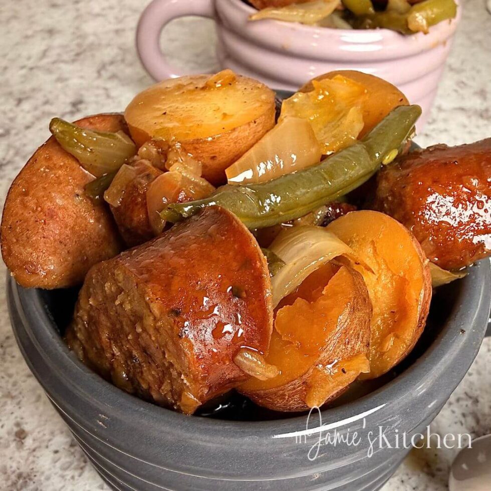 Slow Cooker Swamp Potatoes and Sausage (An Easy Cajun One-Pot Meal ...